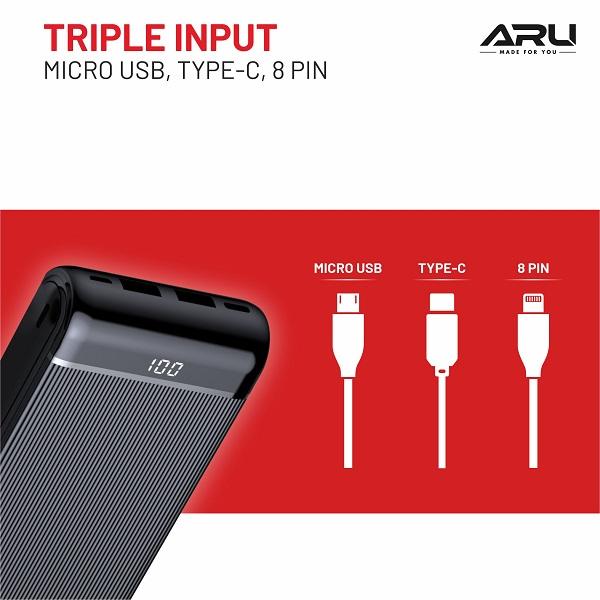 APB-2020 Polymer Power Bank | ARU India reseller products reselling