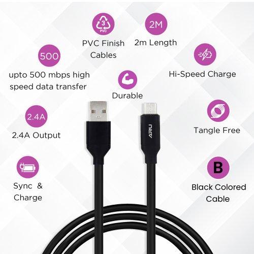 Rope-2M Micro USB Cable | ARU India reseller products reselling