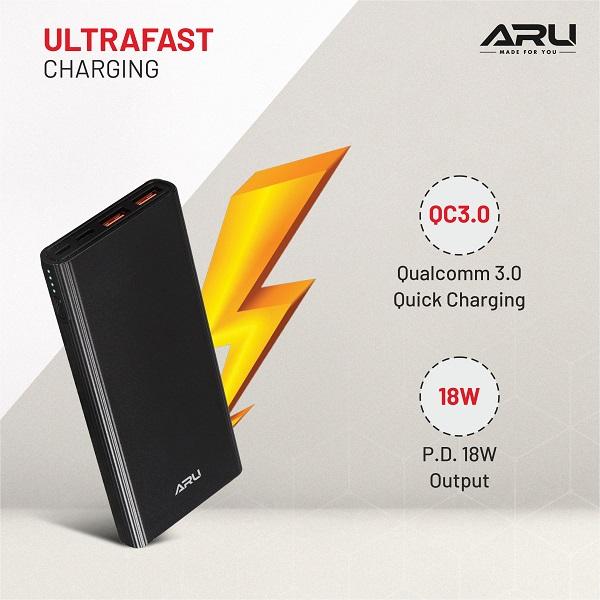 AQP-1050 Polymer Power Bank | ARU India reseller products reselling